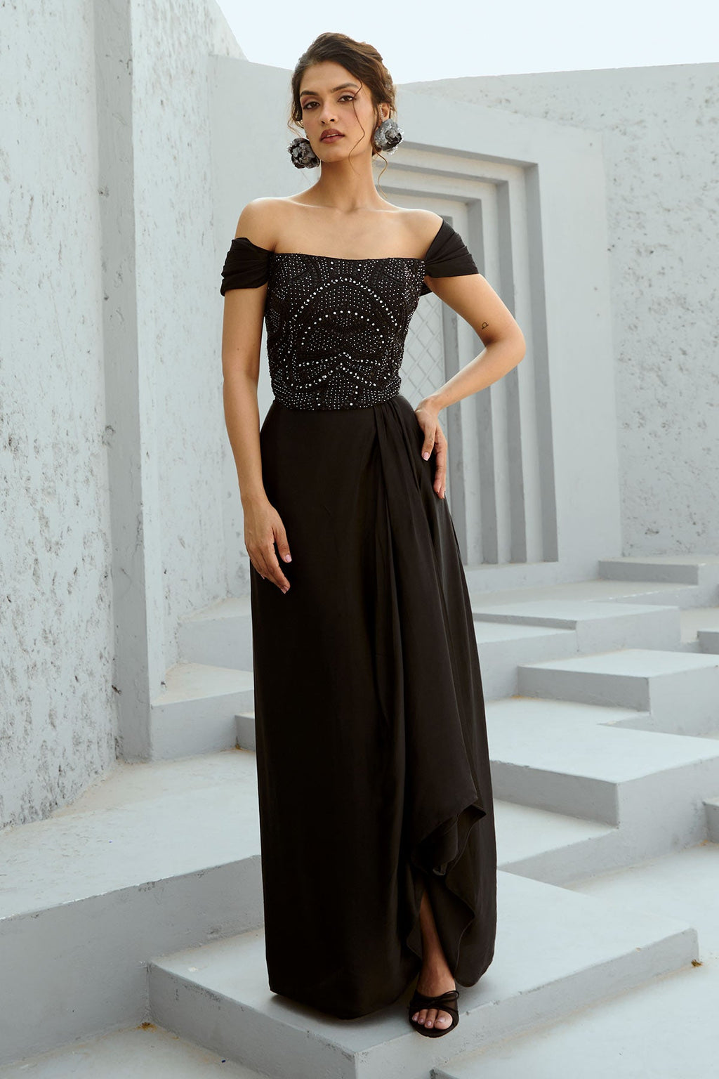 Stella Corset Drape Skirt – Studio East6