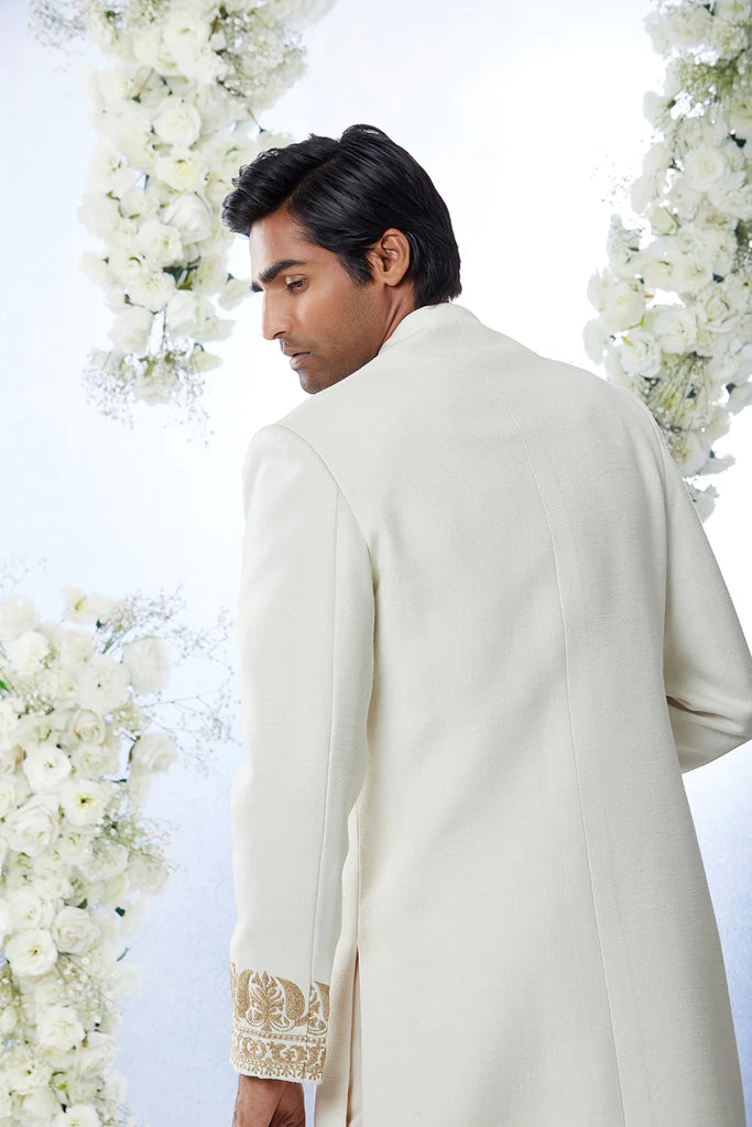 SG Ivory Sherwani Set – Studio East6